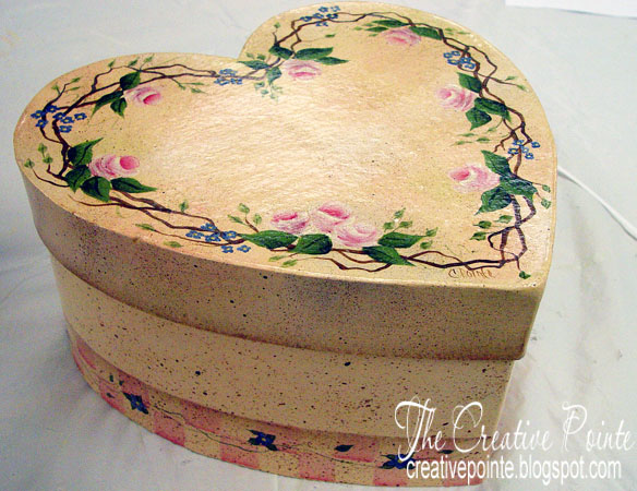 The Creative Pointe: Painting Memory Boxes