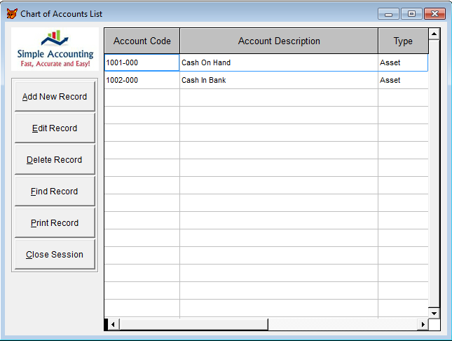 How To Create An Accounting System In 48 Hours: Data List Forms Created