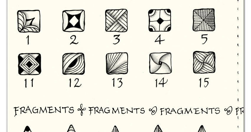 Time for Tangling: Zentangle® Project Pack No. 10: Zentangle Legend - Day 8