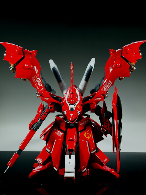 GUNDAM GUY: RC 1/100 Nightingale - Painted Build