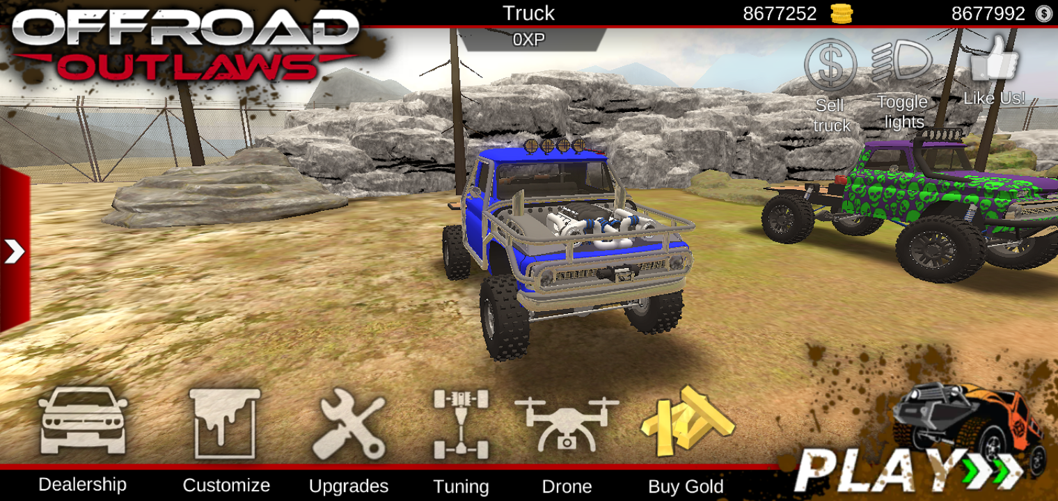 Offroad Outlaws Mod Unlimited Money