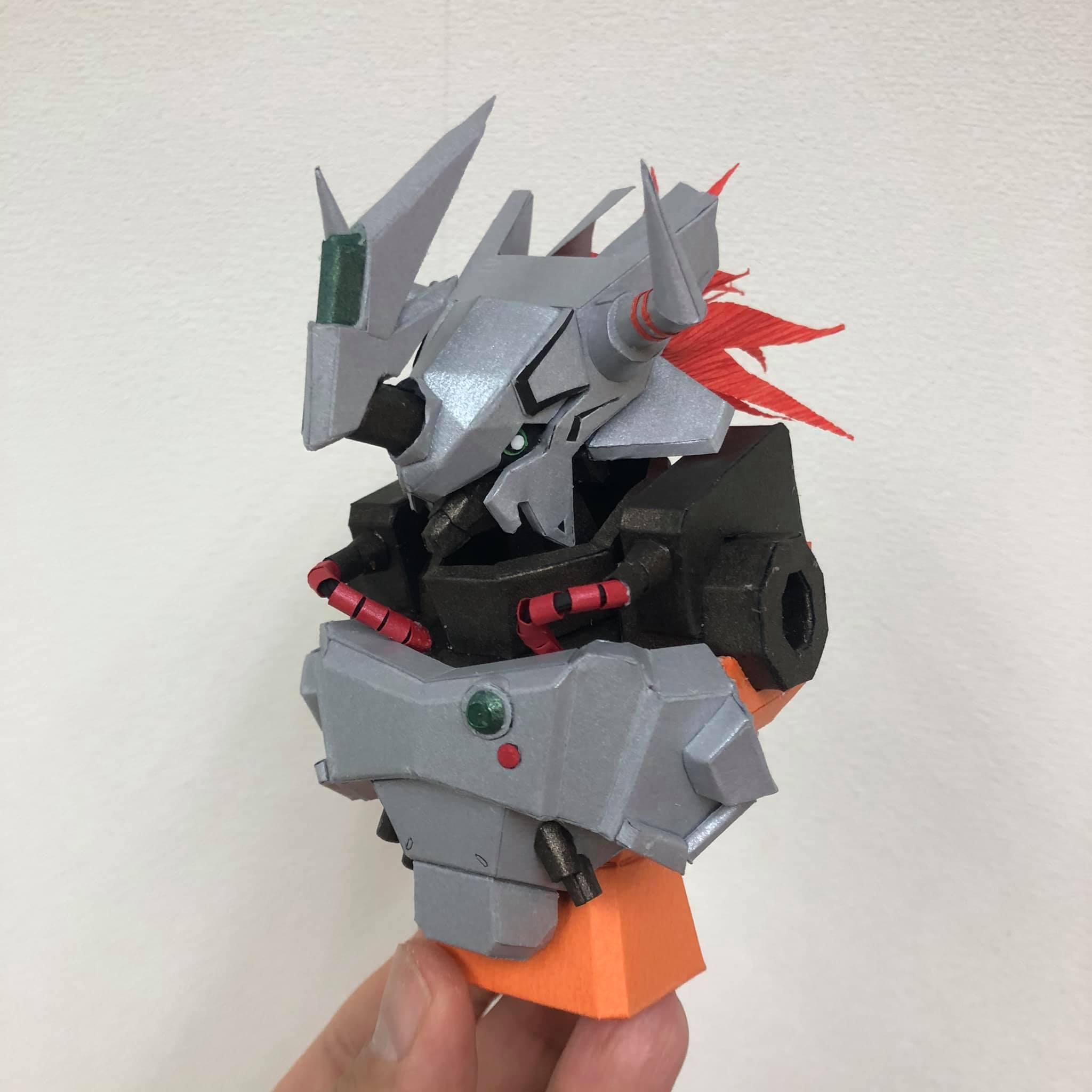 [Free Template] Digimon Papercraft: Wargreymon and Wargreymon X - Brian ...
