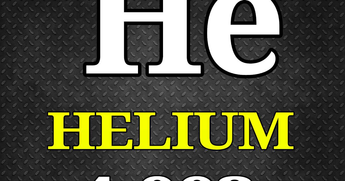 Helium | Properties and Information