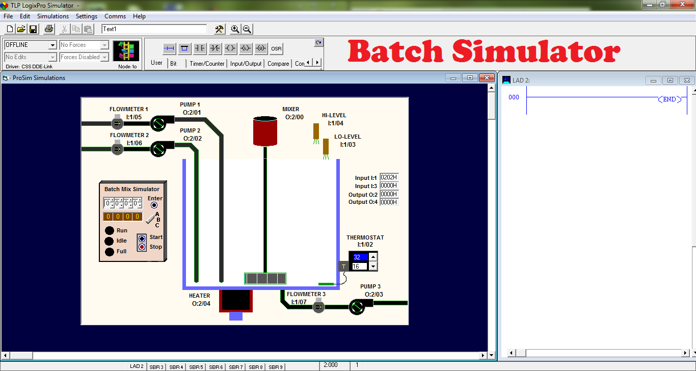 PLC Simulator LogixPro Free Download - Electronics Garage
