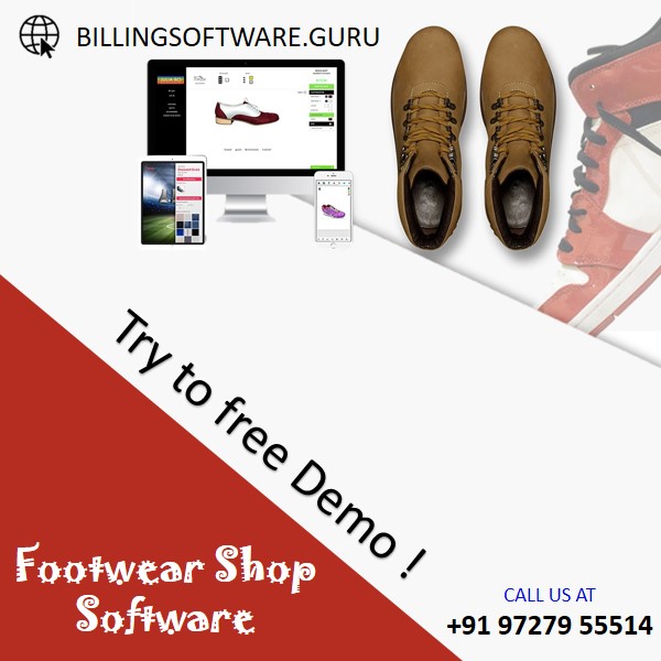 Footwear Shop Software ~ Billing Software Guru