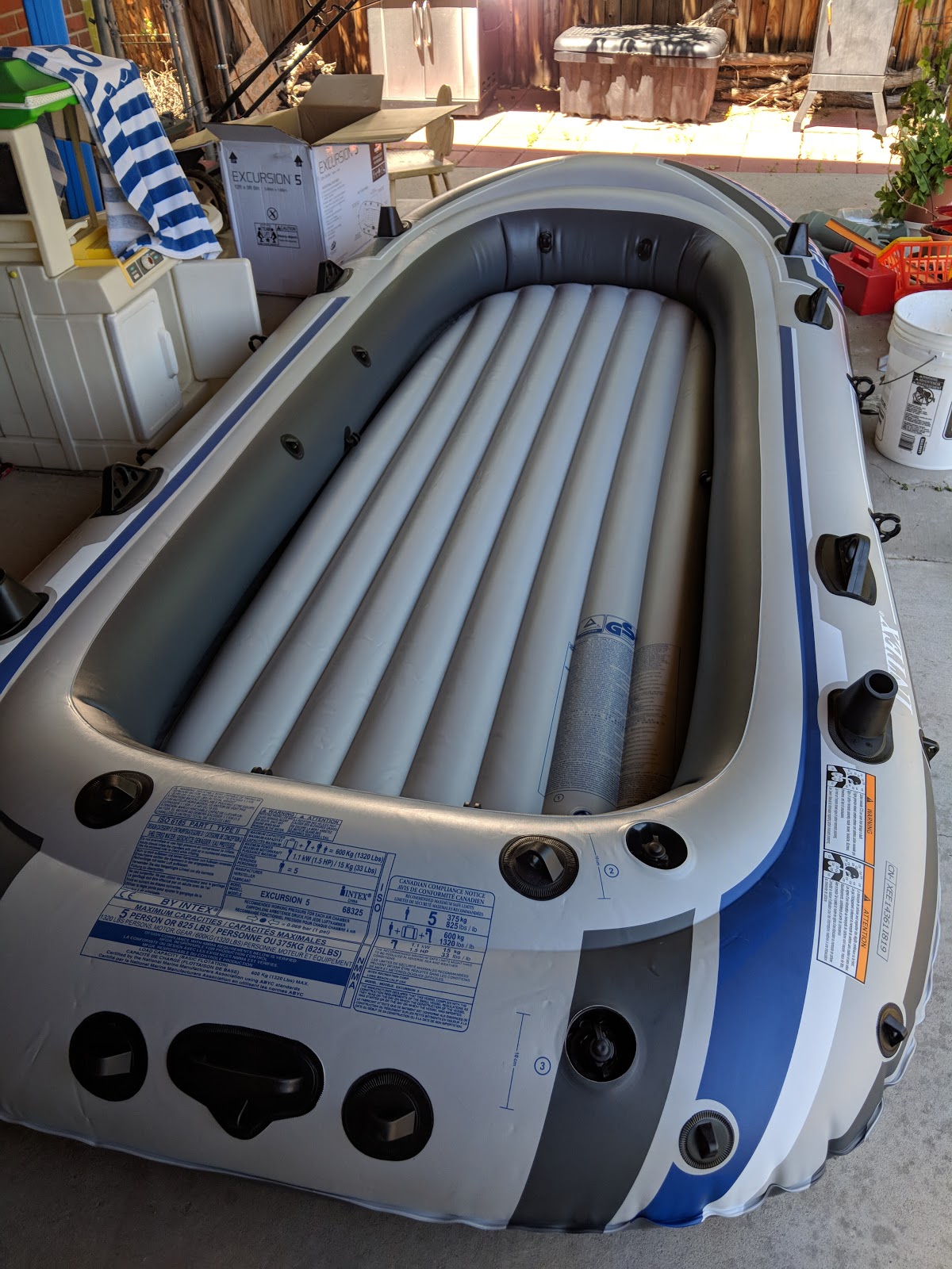 Intex Excursion 5 Modifications: Unboxing my Intex Excursion 5