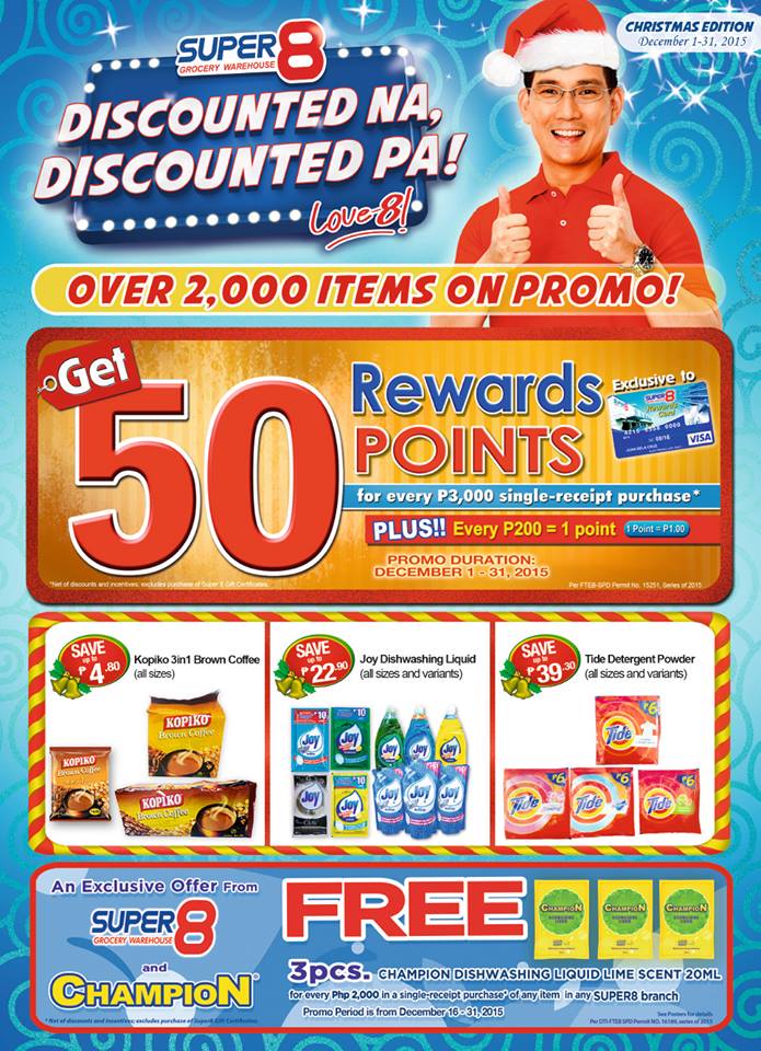 Holiday shopping options at Super8 Grocery Warehouse - The 24-Hour Mommy