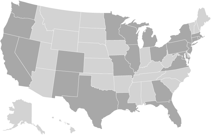 Printable Map of USA