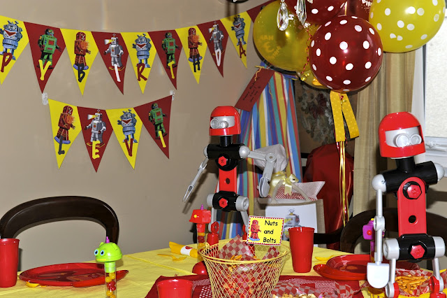 Fun Fabrication: "Robot Birthday Party"