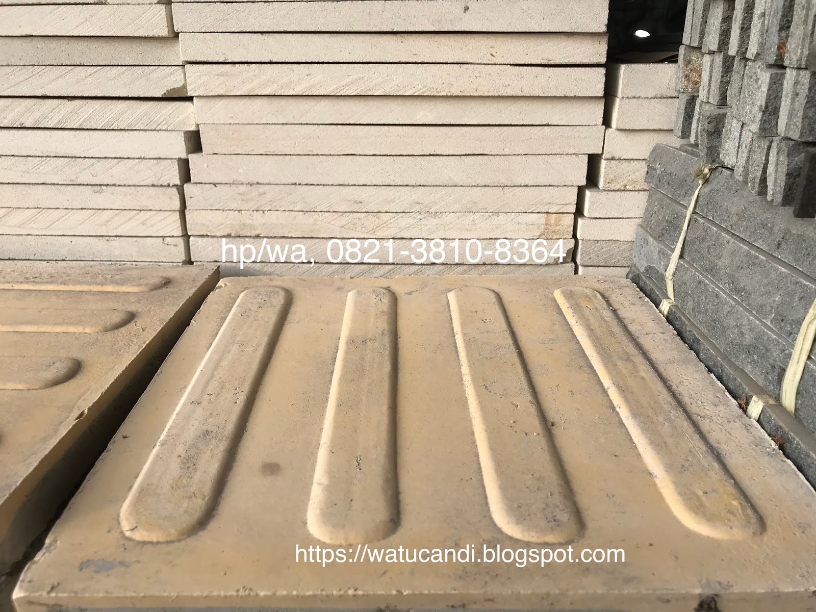 Jual Guiding Blok Bahan Batu Asli Jaminan Mutu Kuat Juga Cetakan Beton ...