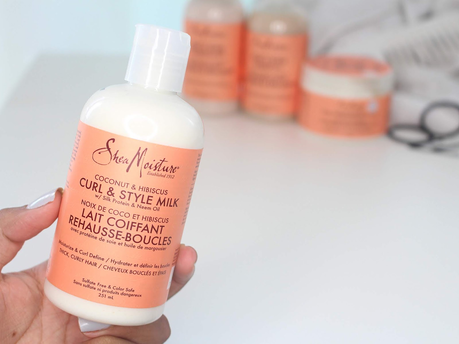 Samantha Jane: Healthy, Happy Curls with Shea Moisture - Curly Hair Routine