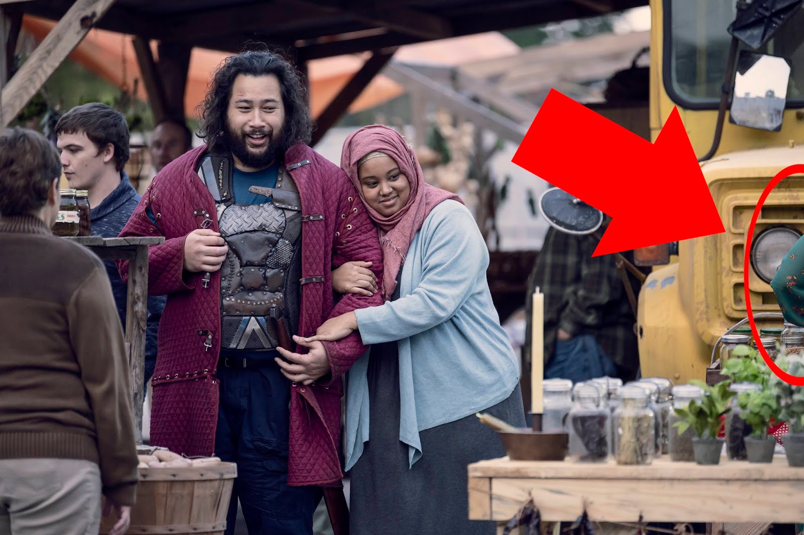 Alpha ya se infiltró en la FERIA TWD Temporada 9