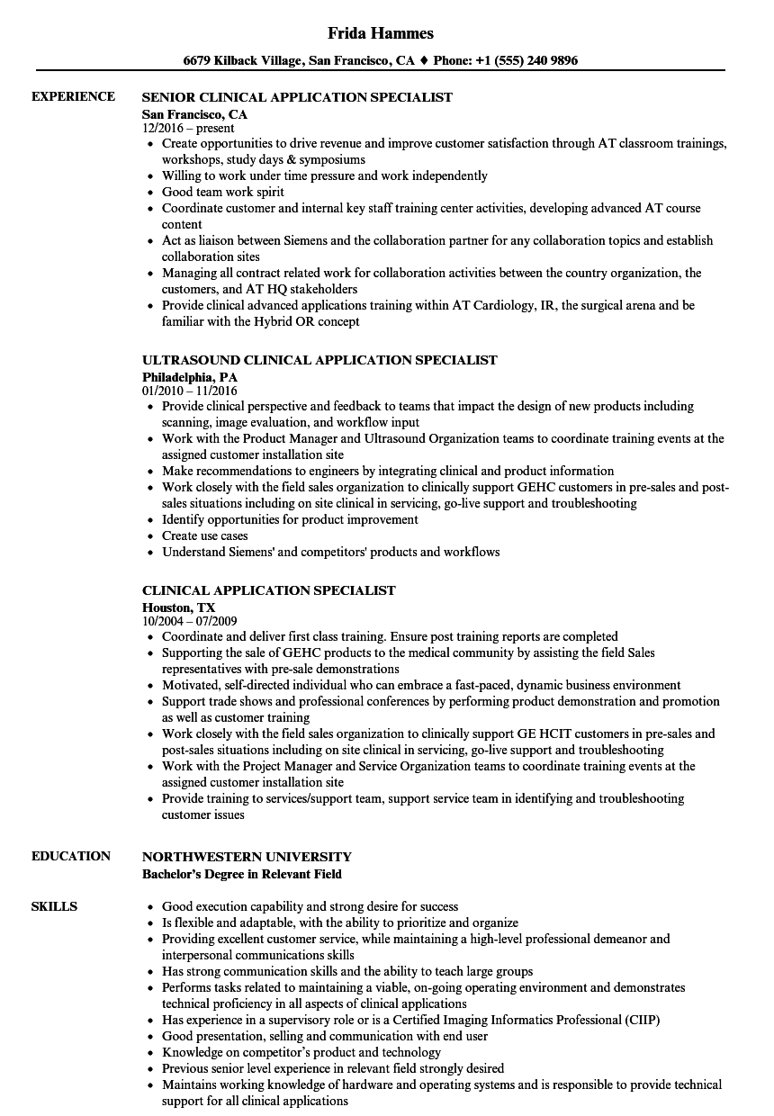 Sample Cover Letter For Clinical Application Specialist Sample Letter sample-cover-letter-for-clinical-application-specialist-sample-letter