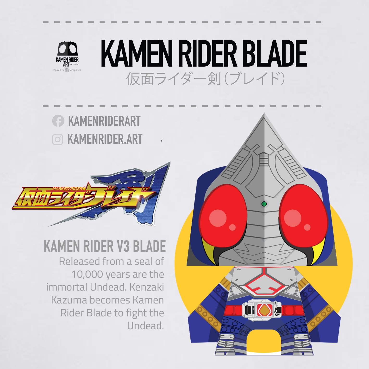 Kamen Rider Drive Paper Model