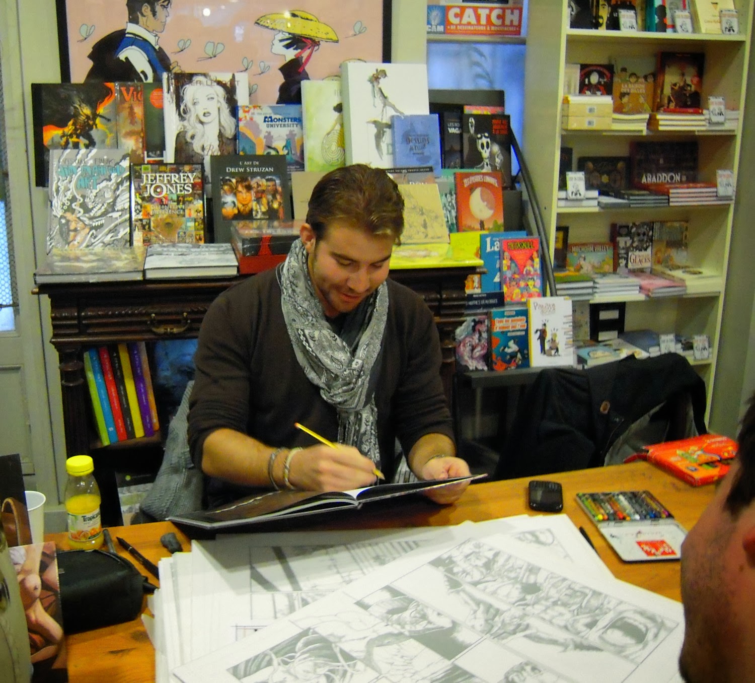 dedicace2bd: Valentin Sécher , dédicace