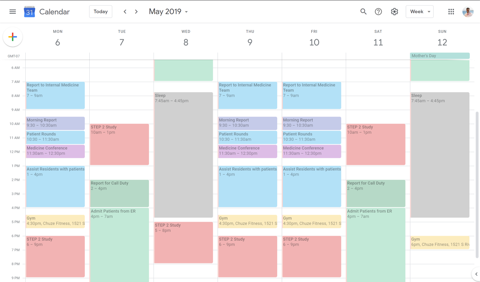My Typical Week as a 3rd Year Med Student for Internal Medicine ...
