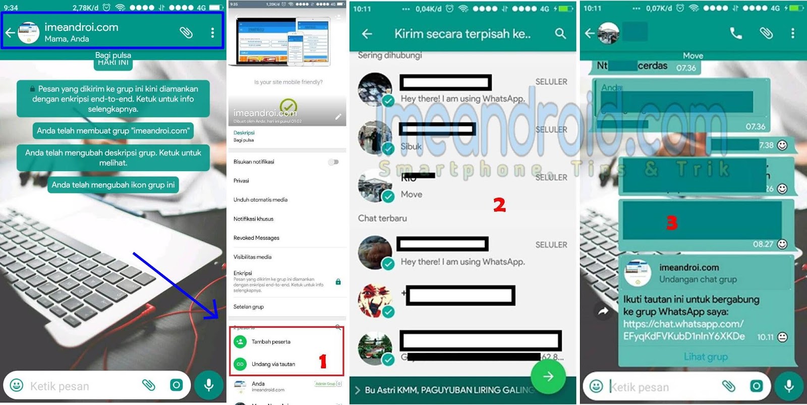 cara membuat link langsung chat whatsapp