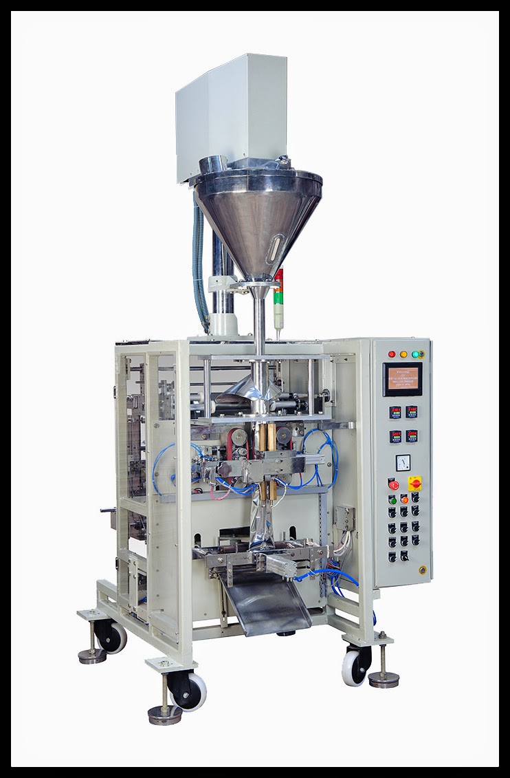 Hans enterprises: Auger Filler Collar Type Pouch packing Machine