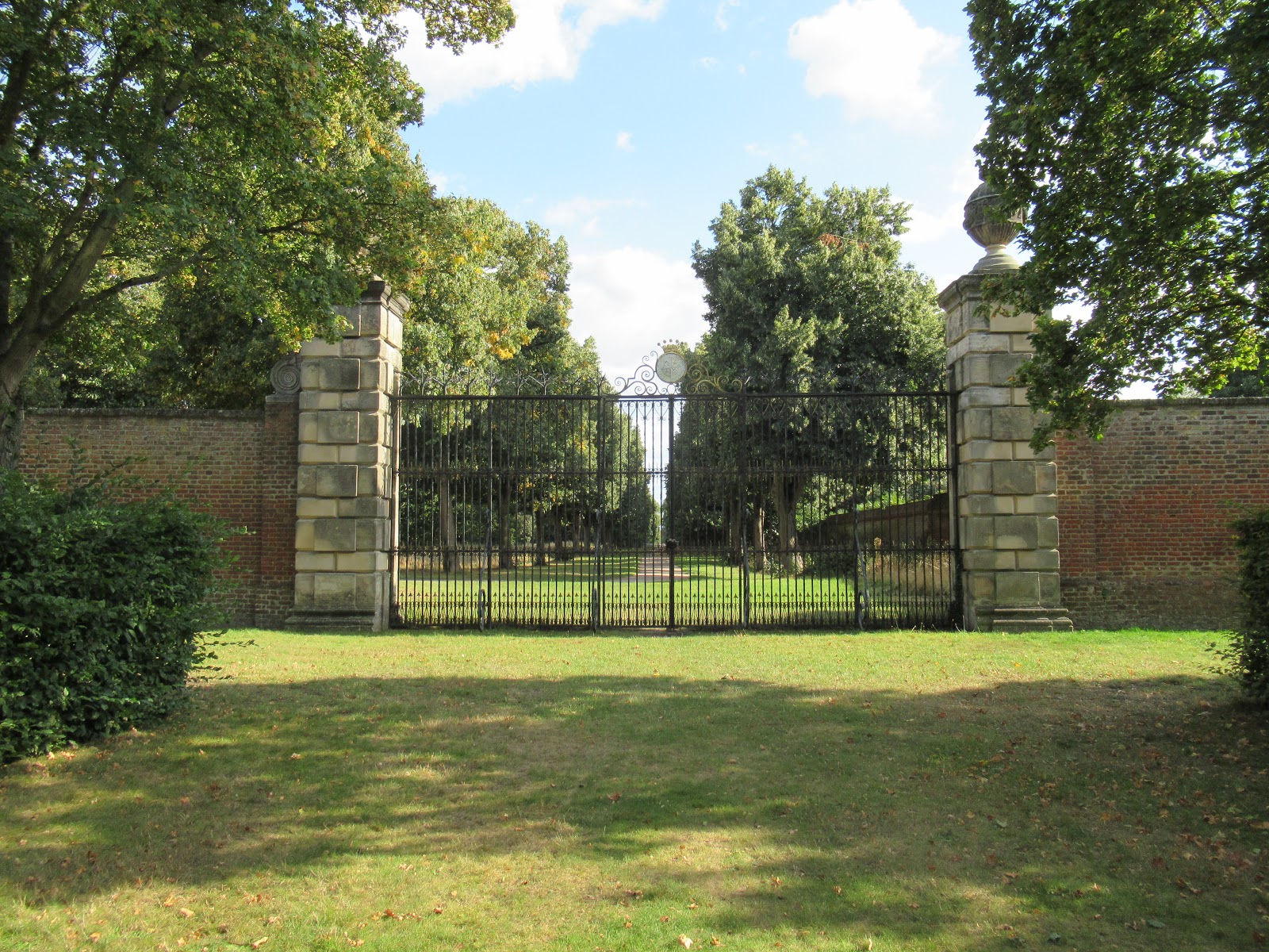 Ham Photos: Back gate at Ham House