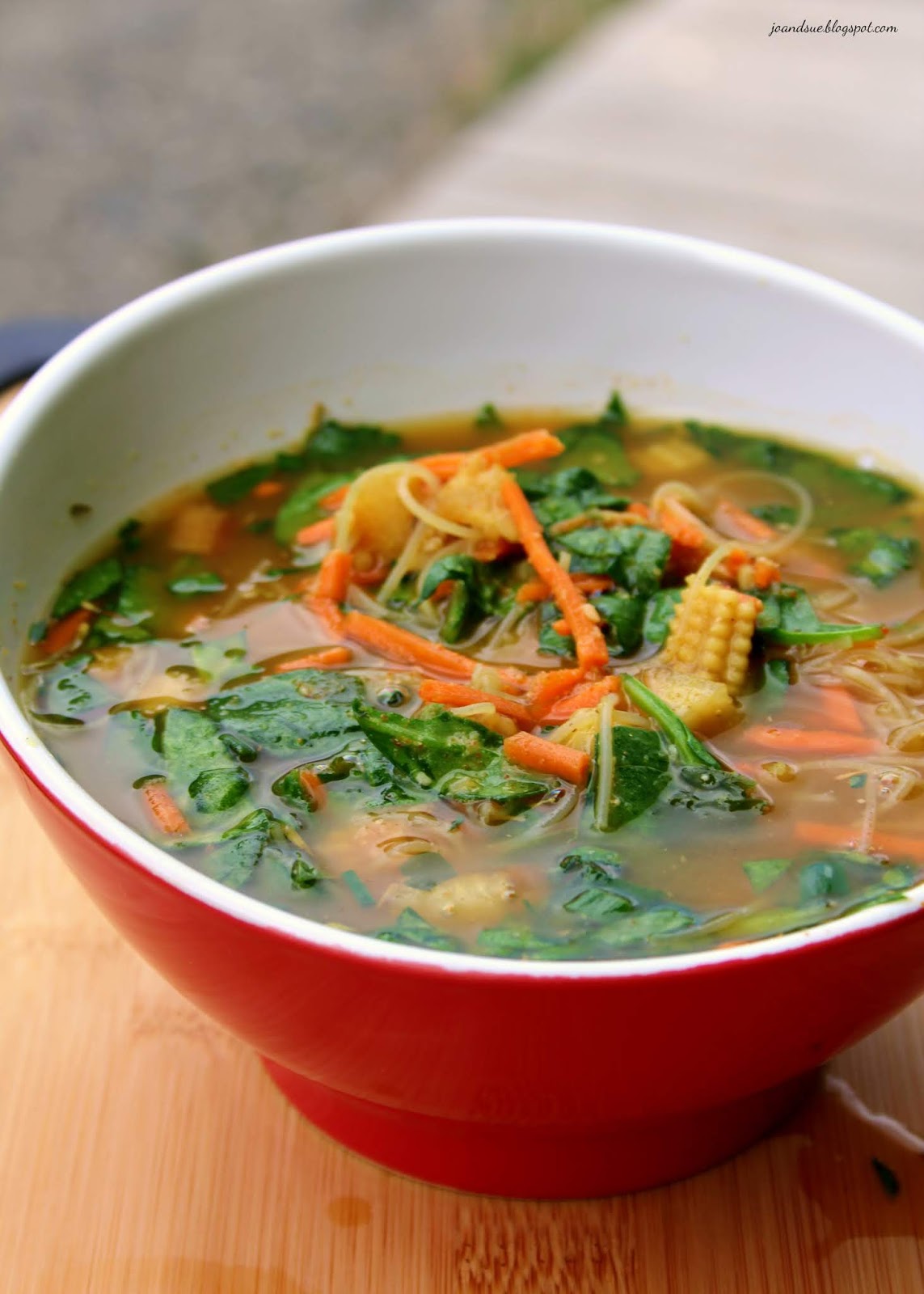 Jo and Sue: Homemade Cup A Noodle Soup