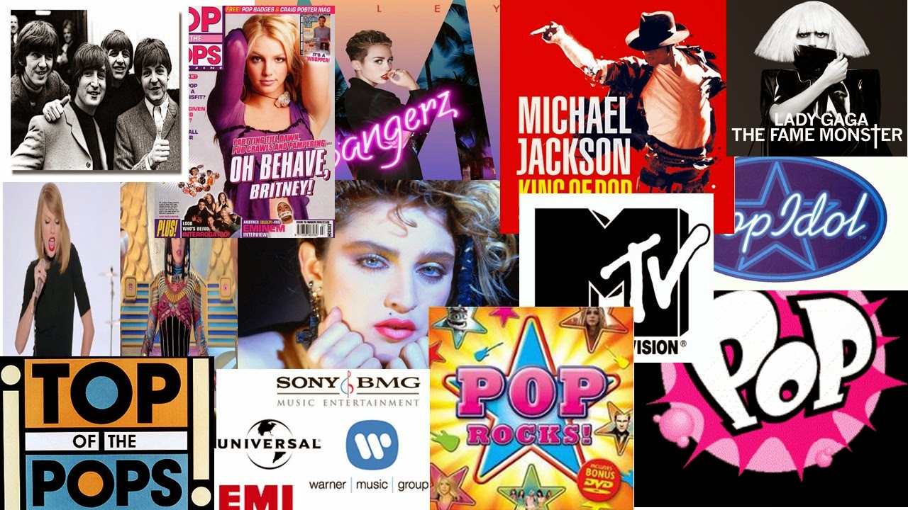 AS MEDIA FOUNDATION PORTFOLIO 2014-2015: Pop Genre Moodboard