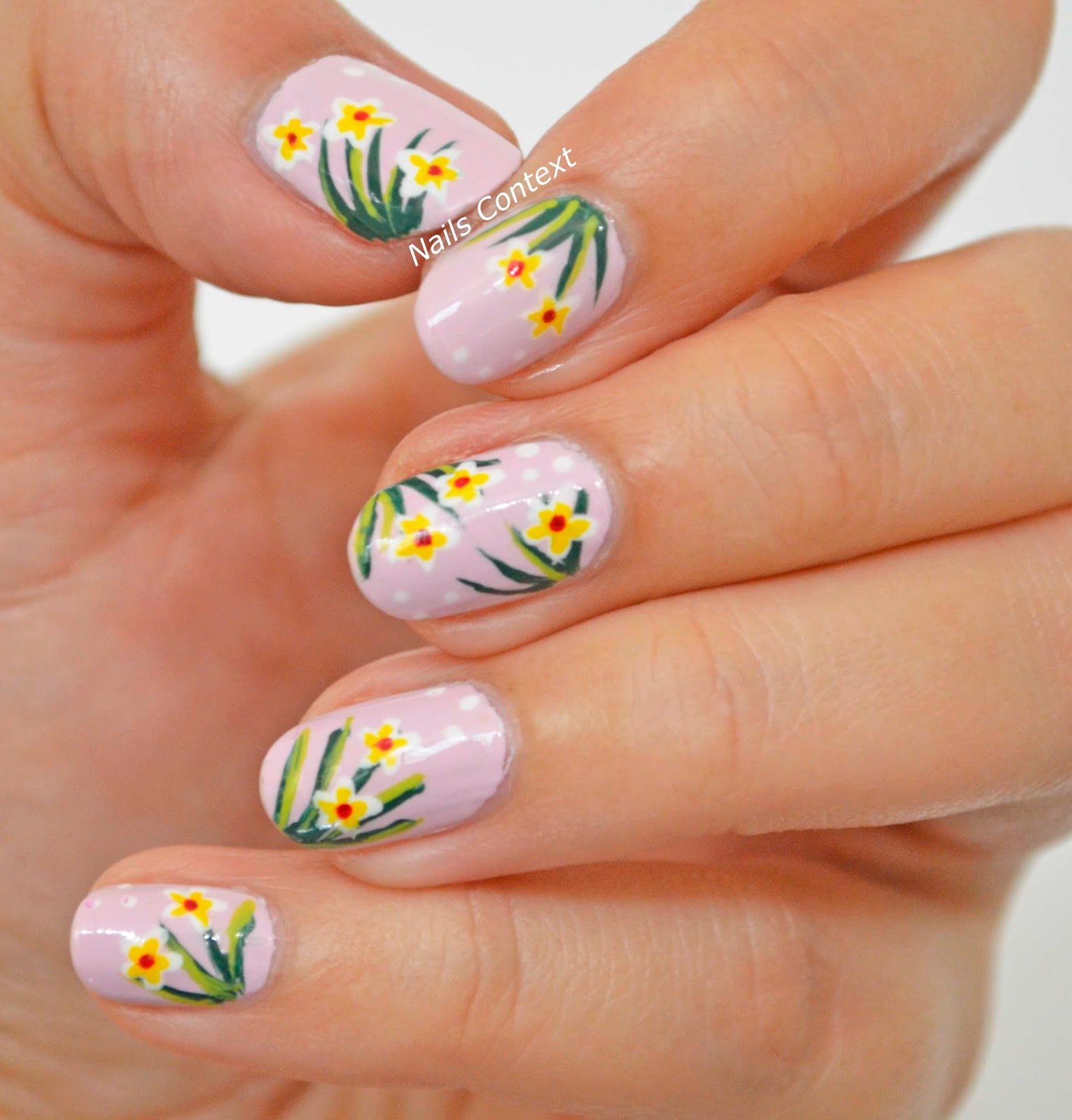 Nails Context: Flower Fields