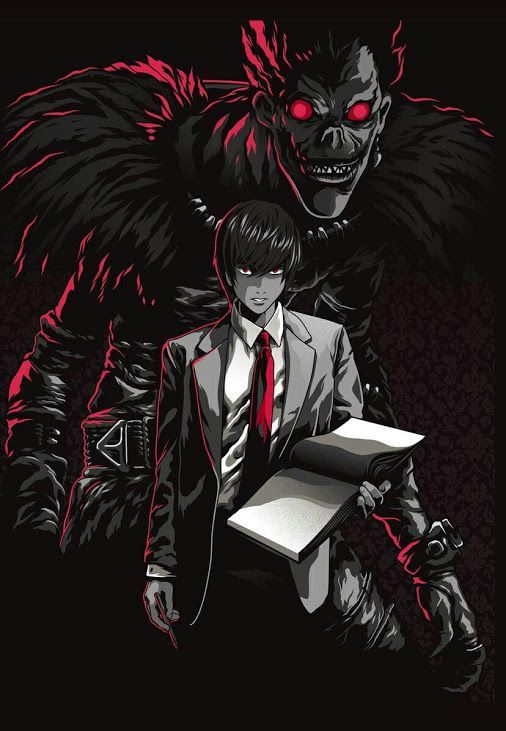 Dicas e Mais: Death Note este é um dos melhores animes que existem, com ...
