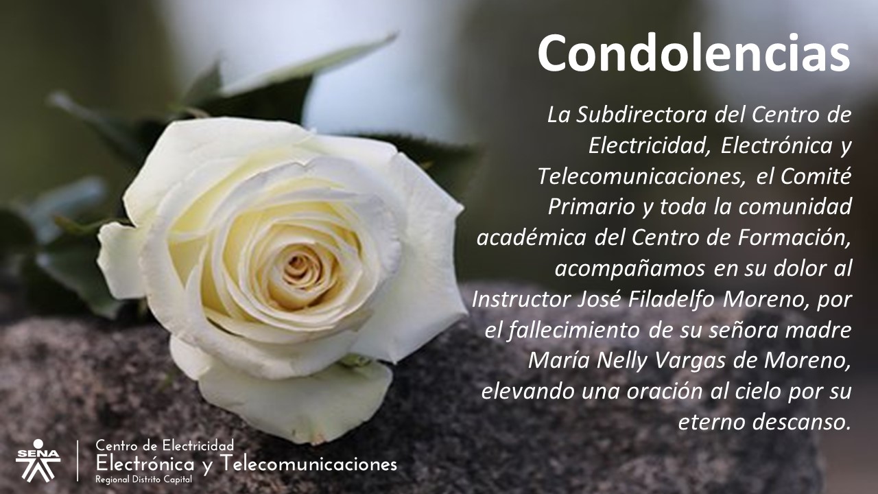 CEET: Condolencias