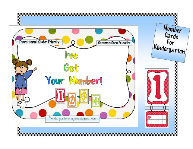 Kindergarten Crayons: A Freebie From Fran for Fun