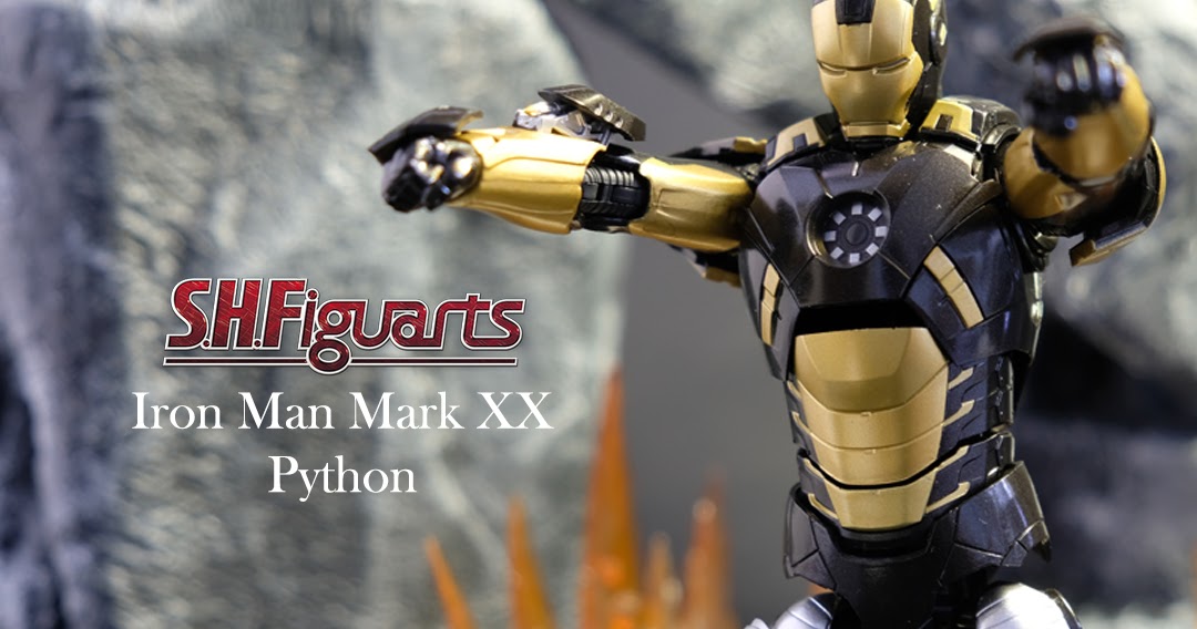 Figure Review: S.H. Figuarts Iron Man Mark 20 Python - JEFusion