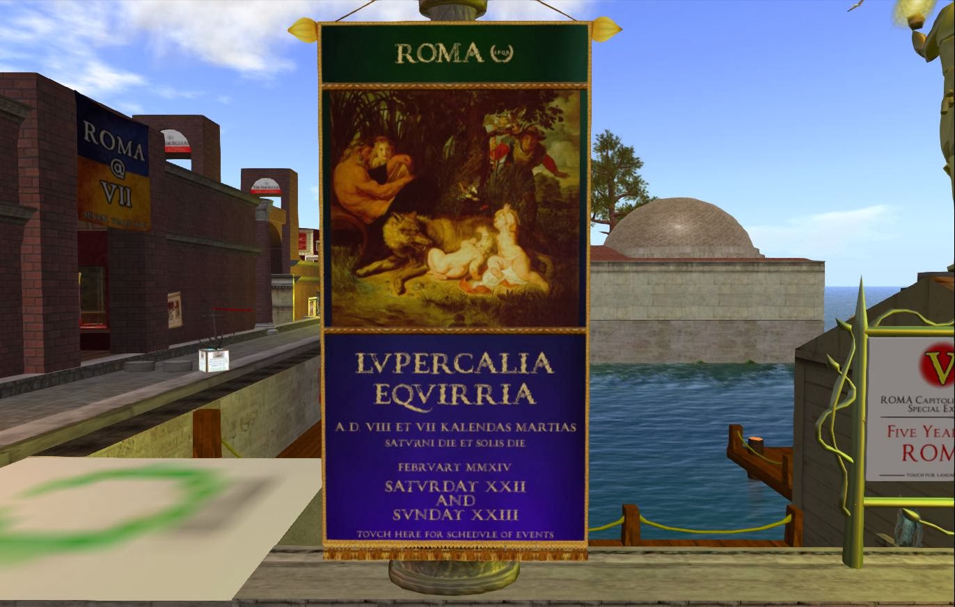 Second Life Newser: 2014 ROMA Lupercalia Festival