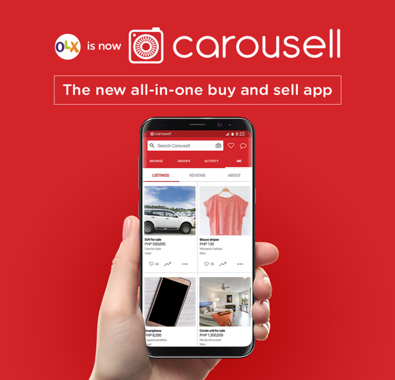 OLX Philippines officially moves to Carousell