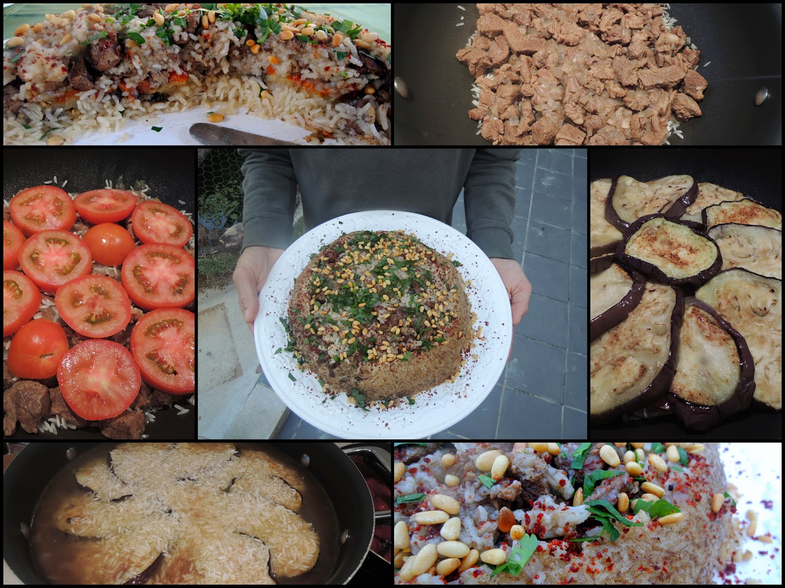 Around the World - in favorite recipes: Maqloobeh / Maqluba