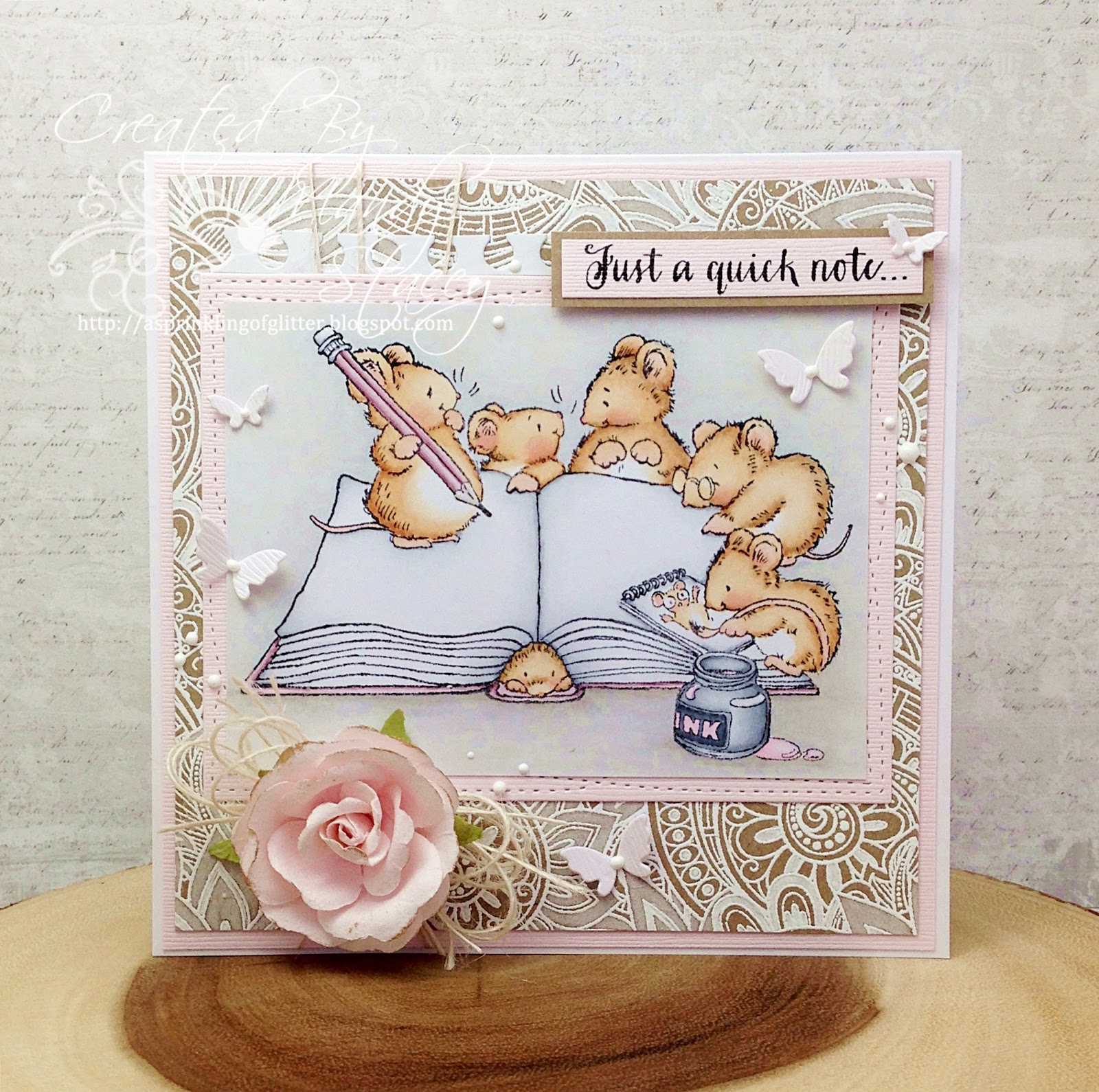 A Sprinkling of Glitter: Back To School - Simon Says Stamp DT