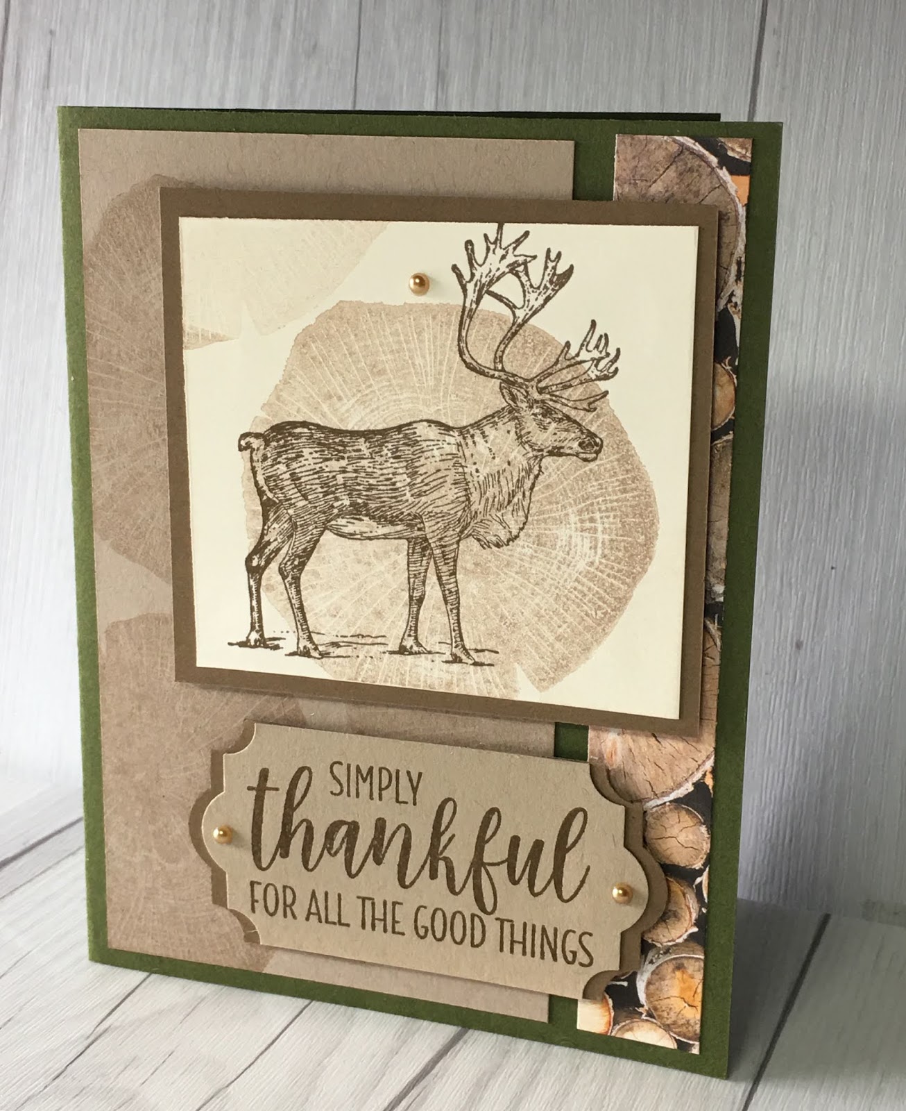 Nature Sings stamp set from Stampin' Up! for Masculine Cards | Stamped ...