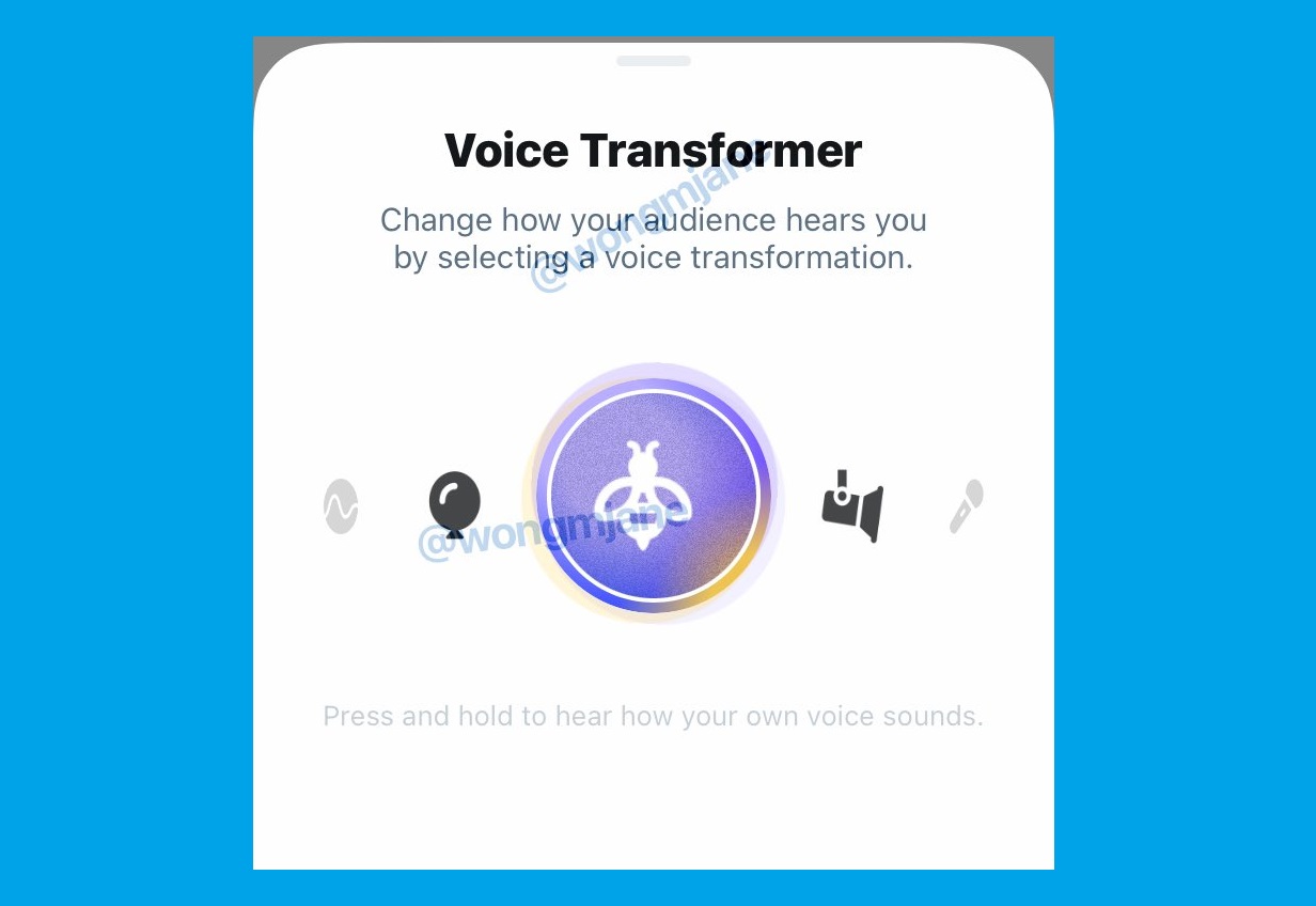 Voice Transformation for People During Audio Conversation, Twitter ...