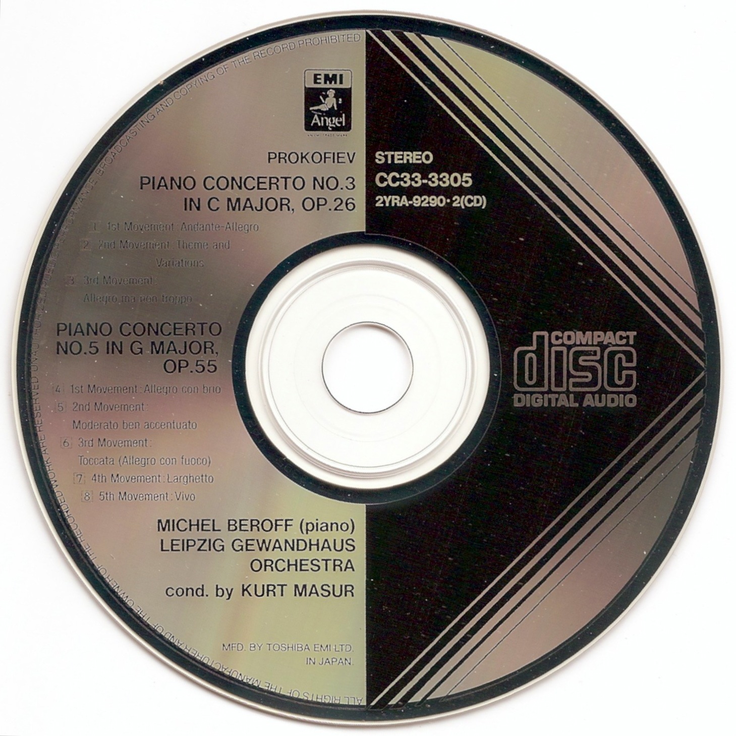 Sergei Prokofiev Cd