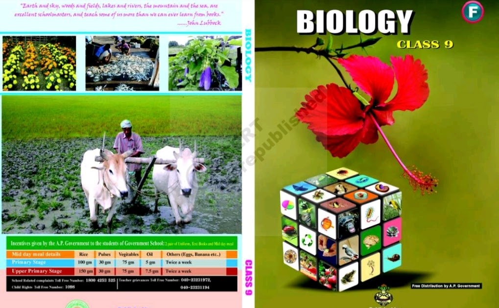 9th Class Biology Text Book Telugu English Medium Chapterwise In Pdf