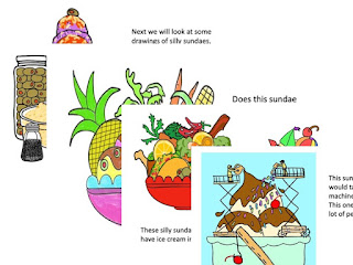 Art Sub Lessons: Art Sub Plans - Silly Sundae Preview