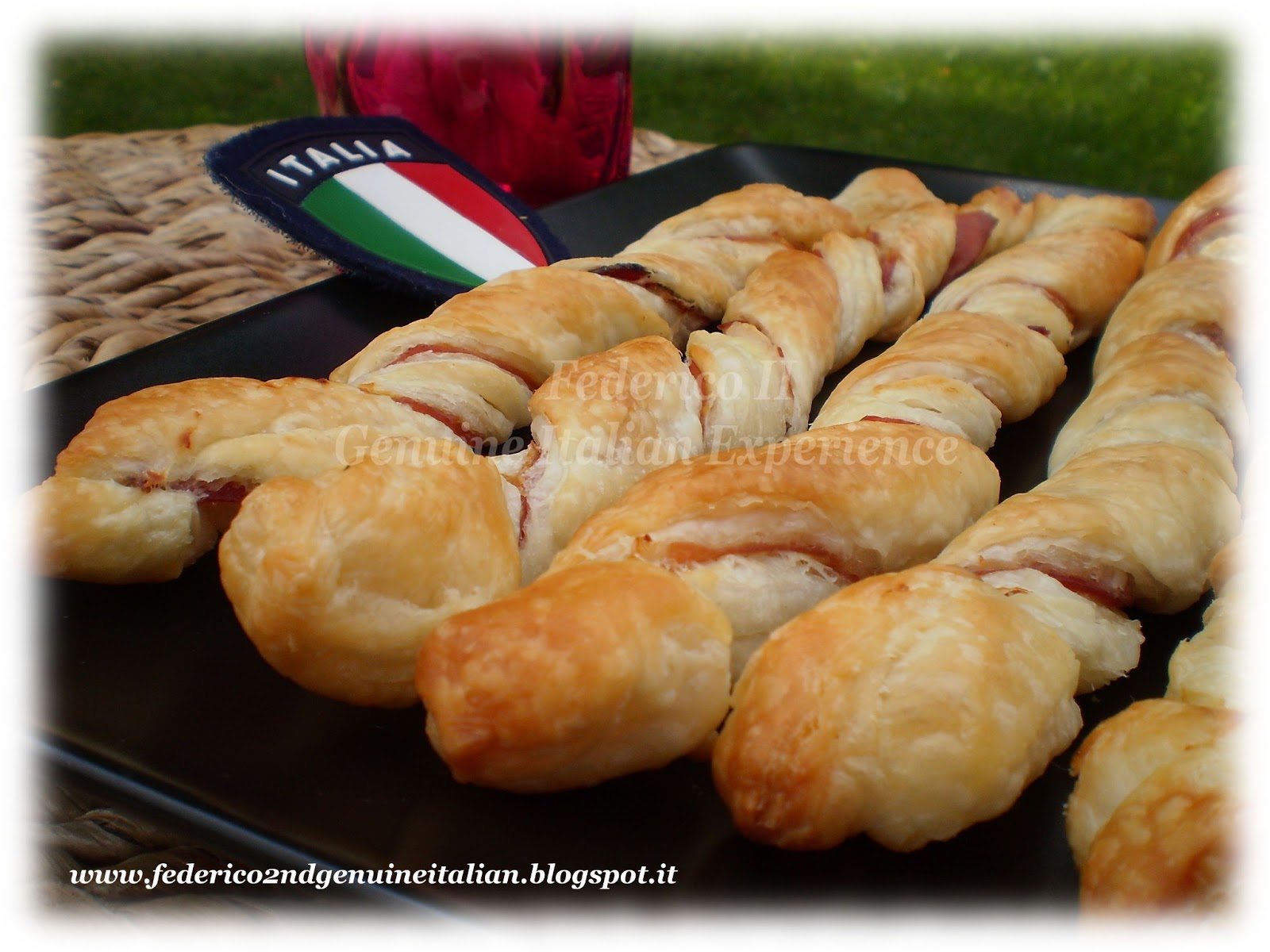 Genuine Italian Experience: Puff pastry breadsticks with bacon ideal ...