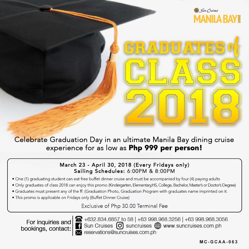 Manila Shopper: Graduation 2018 Blowout Promos