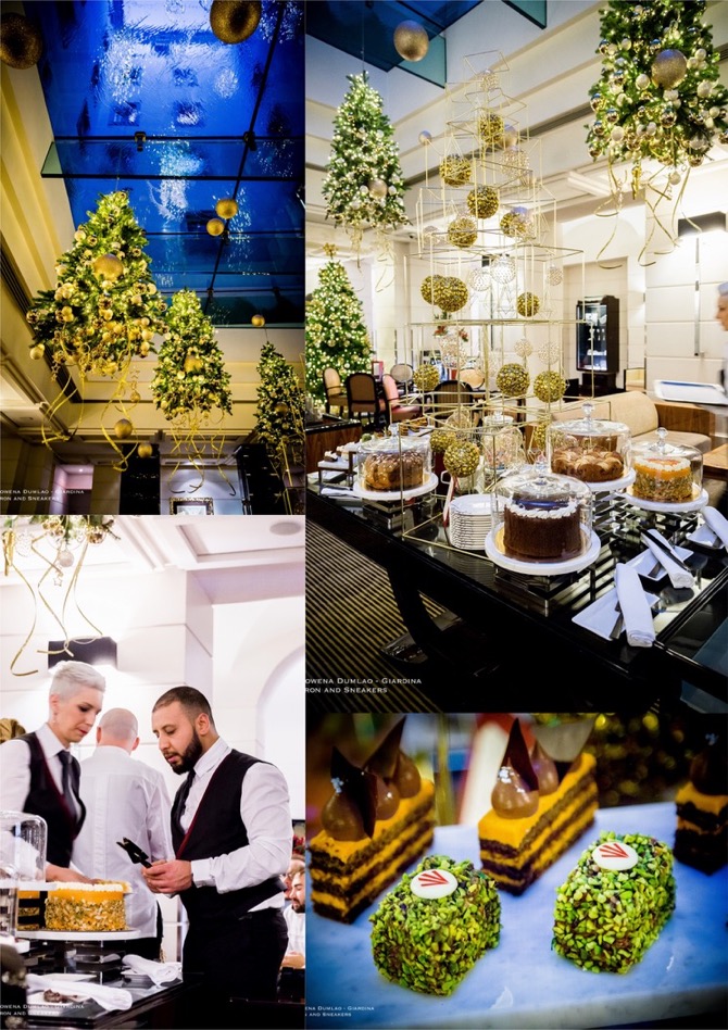 Grand Hotel Via Veneto in Rome, Italy: A Festive Afternoon Tea