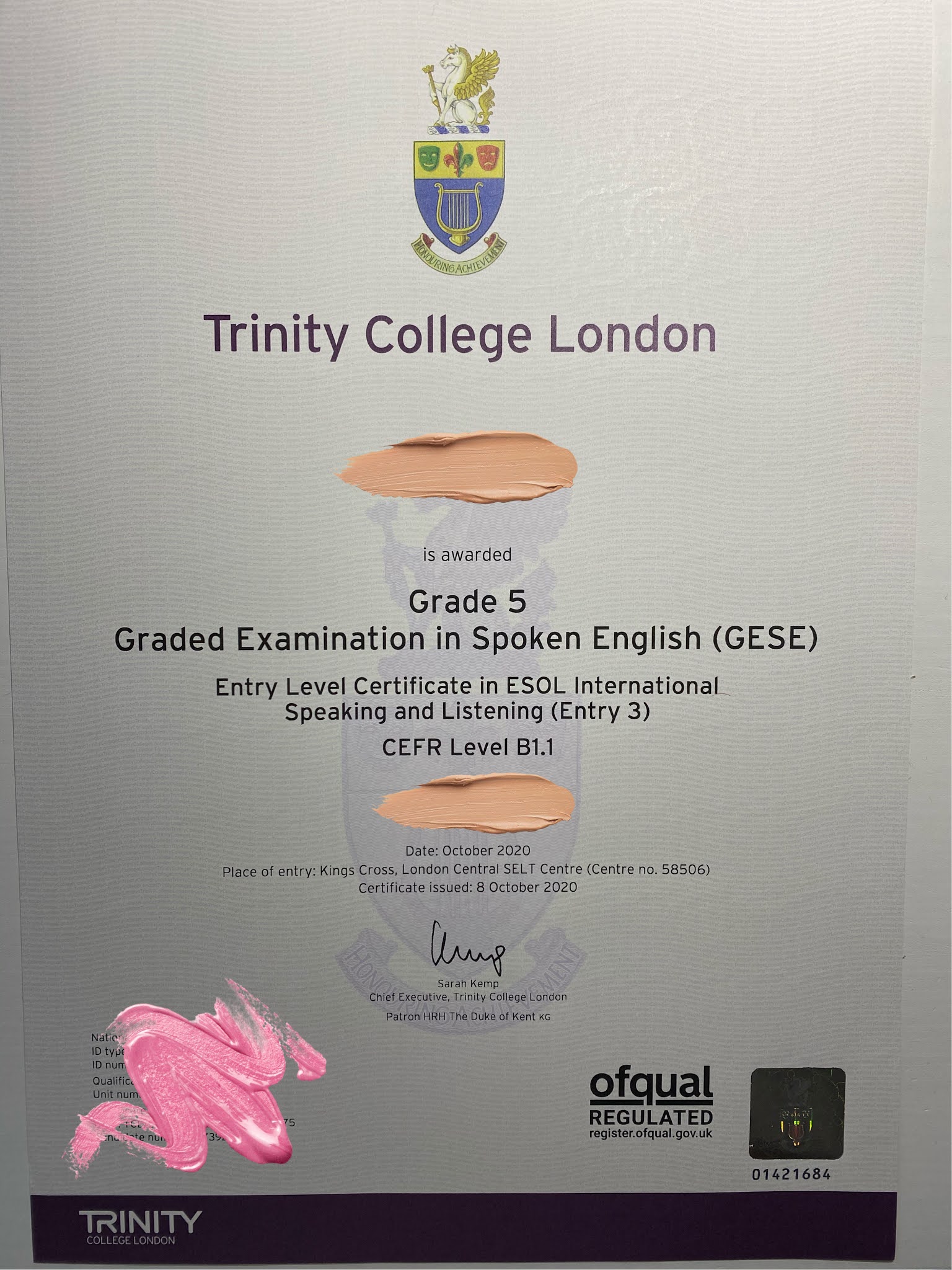 英文考試 Trinity GESE Grade 5 (B1) 經驗分享