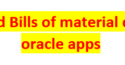 Oracle Application's Blog: Indented Bills of material query in oracle apps