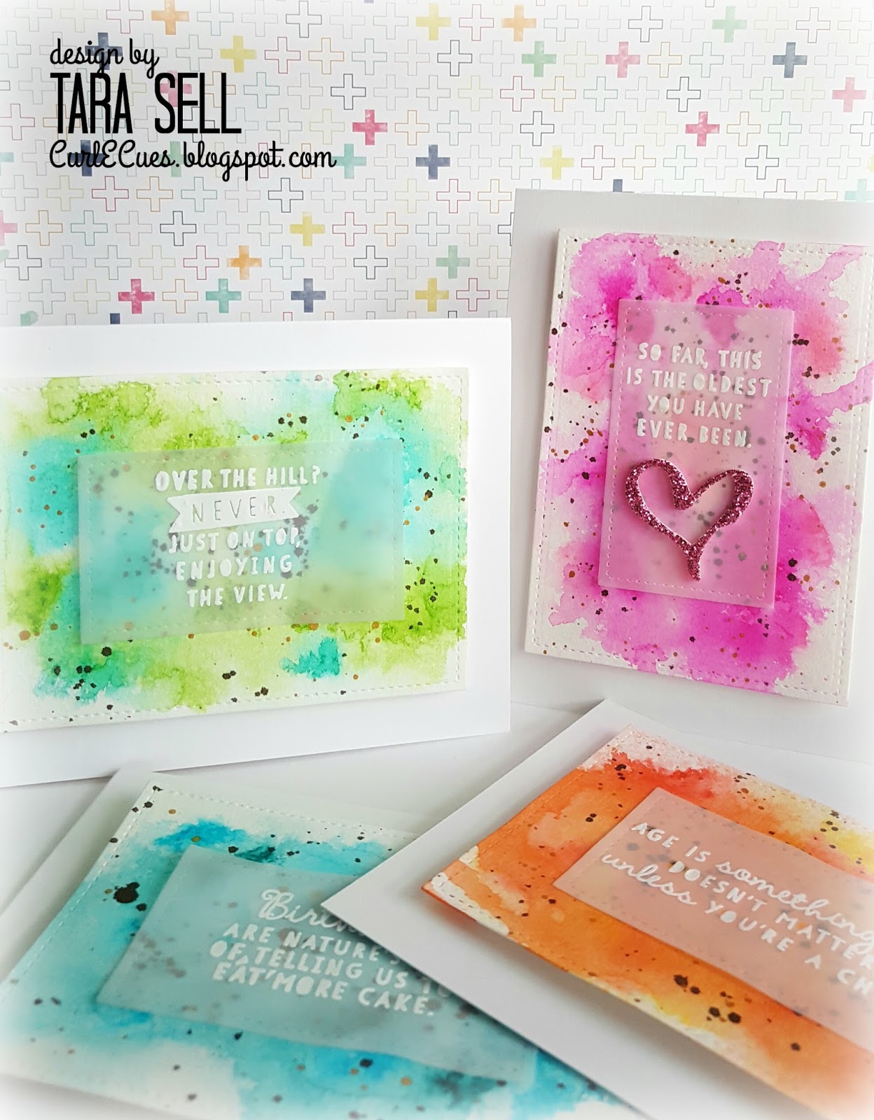 VIDEO: CTMH Edition ~ Watercolor Backgrounds with Zig Clean Color ...