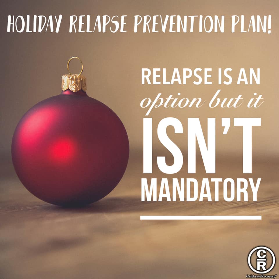 Holiday Relapse Prevention | CR Tulsa