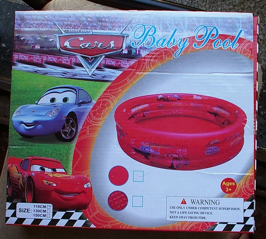 E-ventas online: Pileta inflable Cars para niños a partir de 3 años