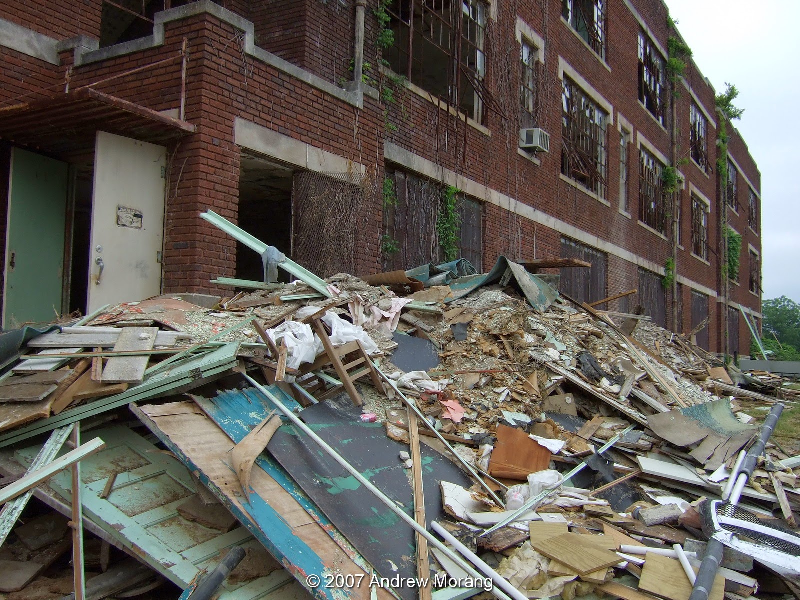 Urban Decay: Before Restoration: the Carr School, Vicksburg ...