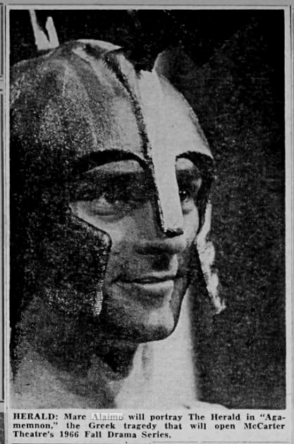 Marc Alaimo - Theatre - PART I (1960-1971)