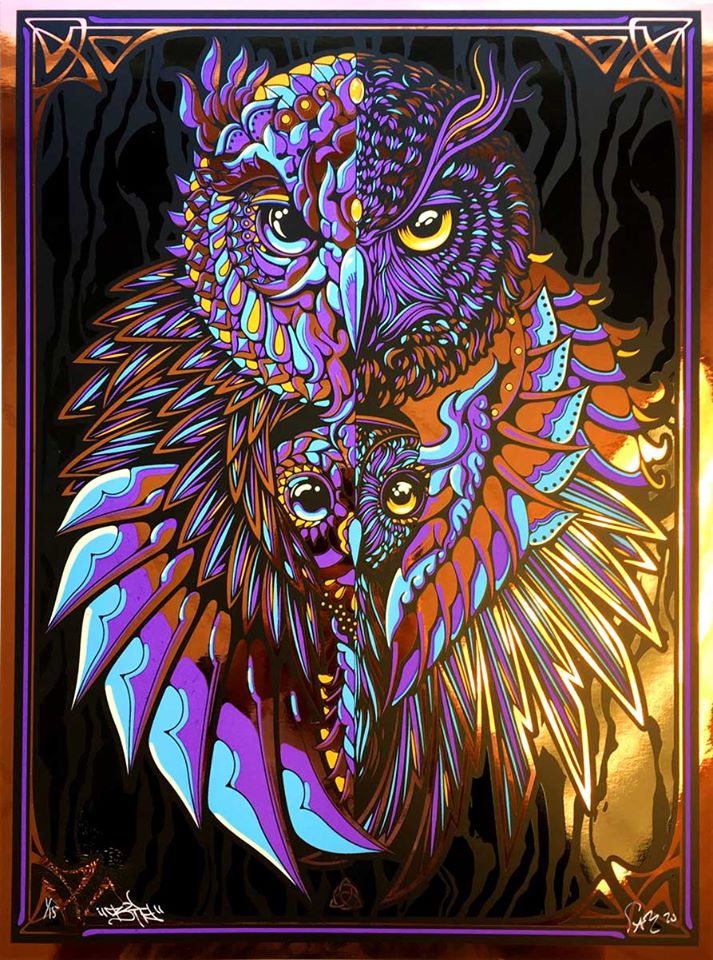 INSIDE THE ROCK POSTER FRAME BLOG: Todd Slater x Bioworkz Guardian Art ...